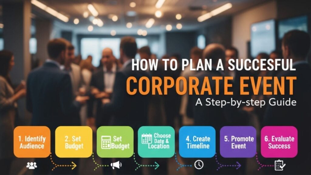 How to Plan a Successful Corporate Event step-by-step Guide